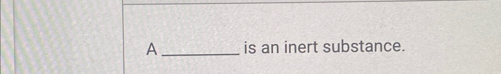 Solved A is an inert substance. | Chegg.com