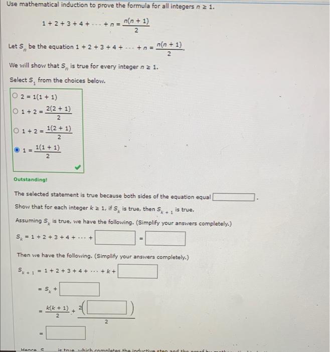 Solved Use mathematical induction to prove the formula for | Chegg.com