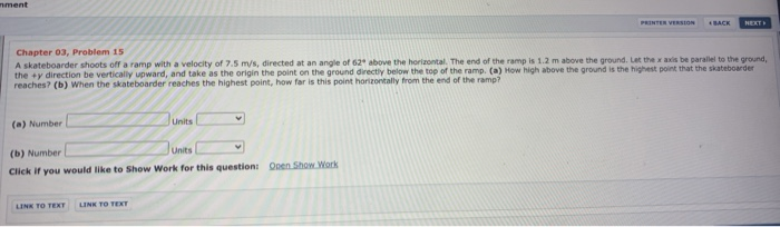 Solved nment PRINTER VERSION BACK NEXT Chapter 03, Problem | Chegg.com