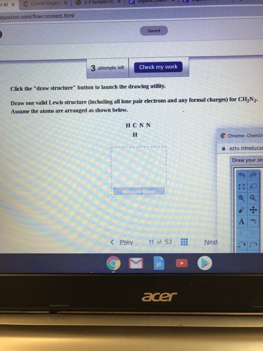 Solved 3x Course Organi X ard Sample Chi X I | Chegg.com