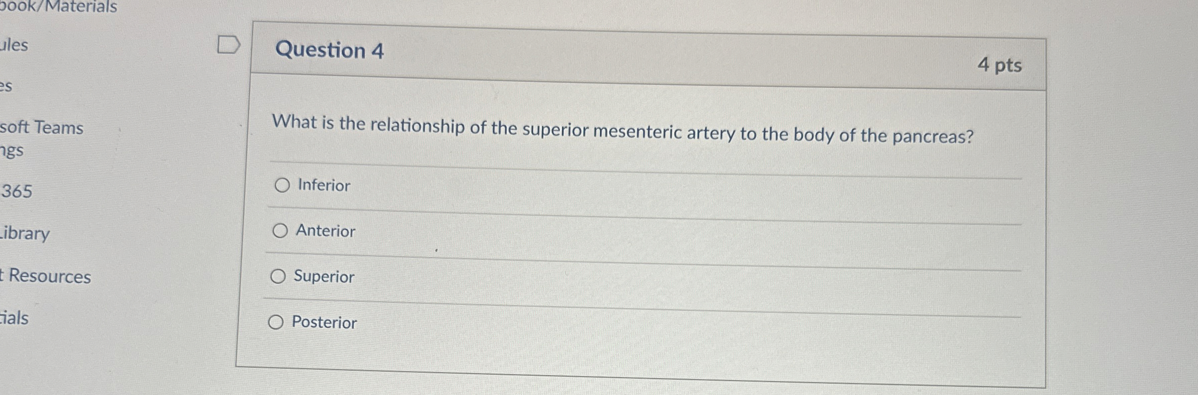 Solved Question 44 ﻿ptsWhat is the relationship of the | Chegg.com