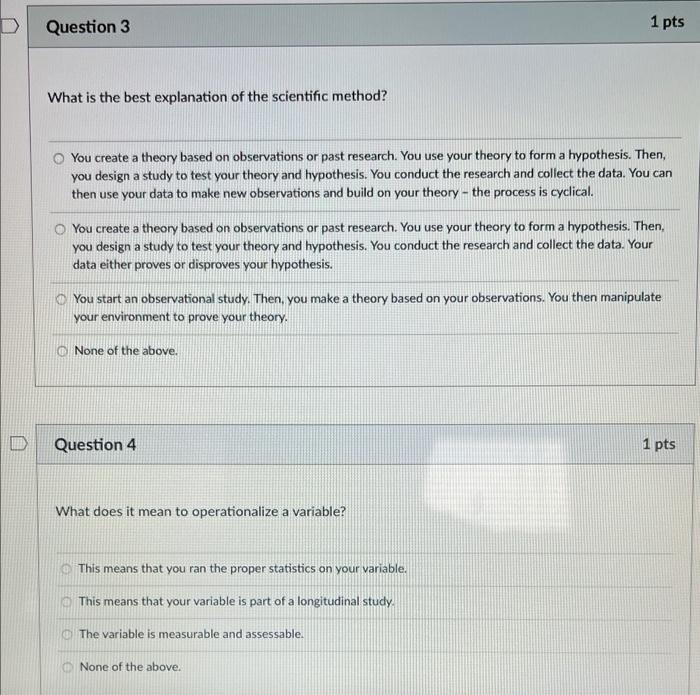Solved What is the best explanation of the scientific | Chegg.com