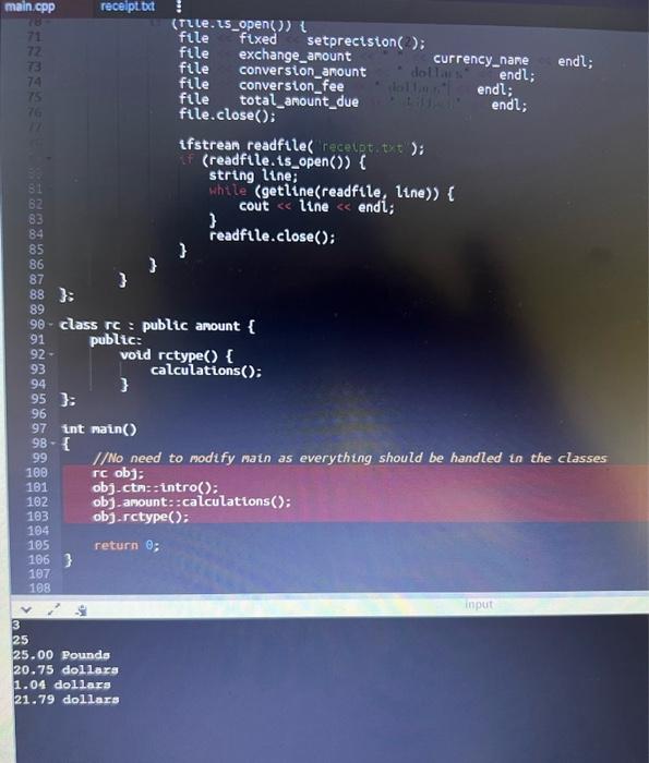 Solved I am not sure why my output is nkt matching the | Chegg.com
