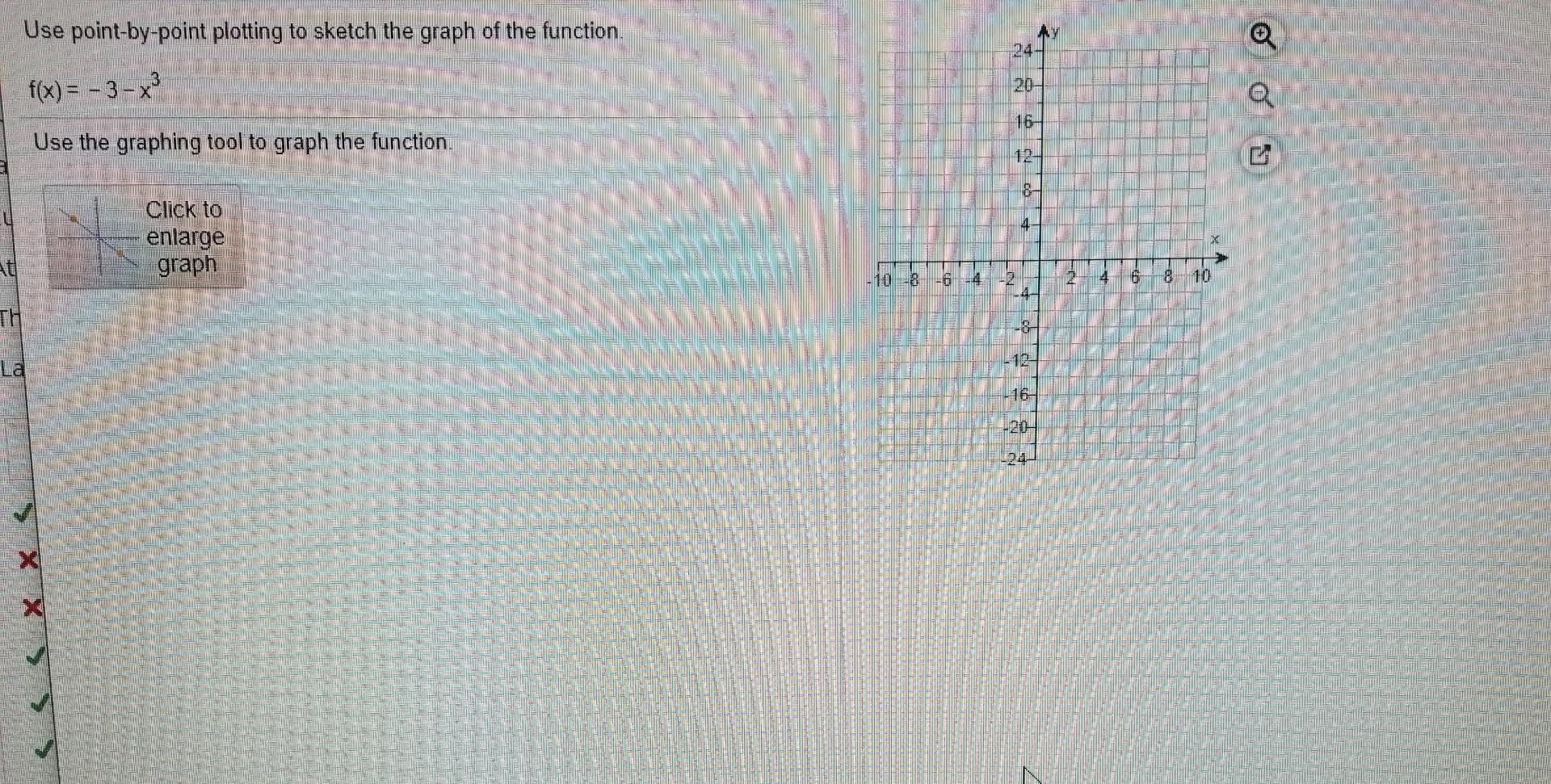 Solved Use point-by-point plotting to sketch the graph of | Chegg.com