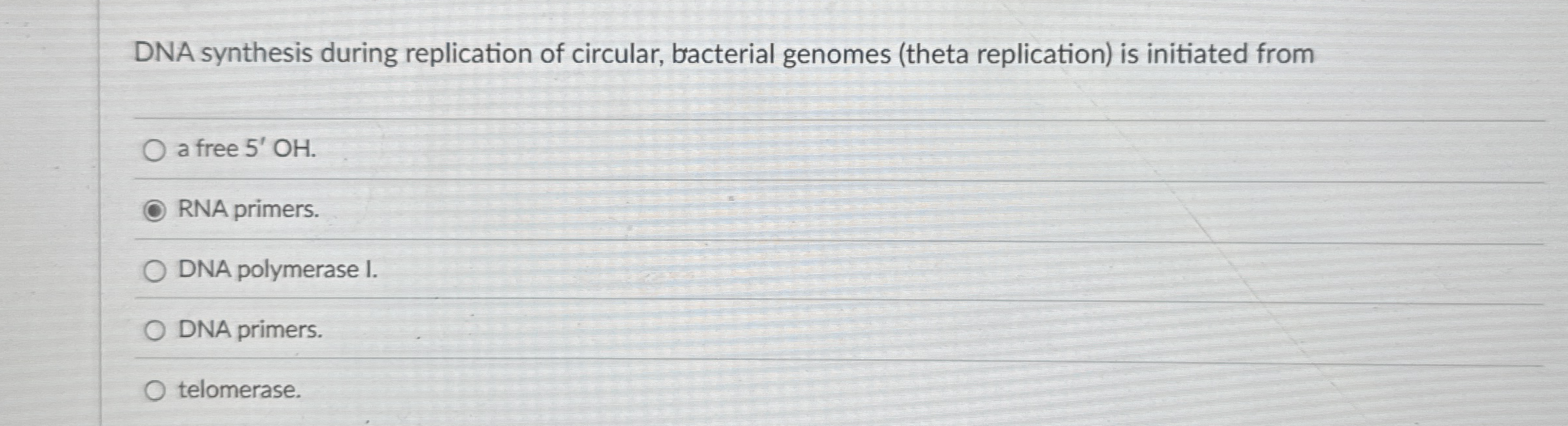 DNA synthesis during replication of circular, | Chegg.com
