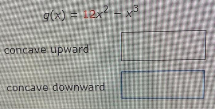 Solved Determine the open intervals on which the graph is | Chegg.com
