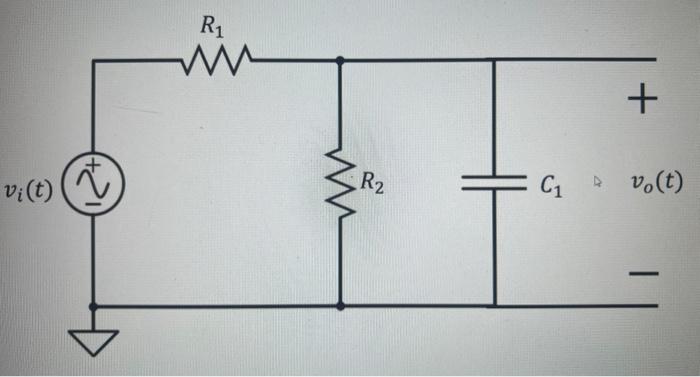 Solved Given the filter circuit, determine the filter | Chegg.com