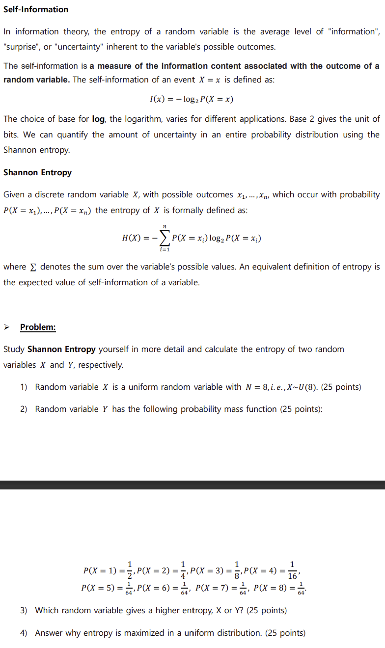 Solved Please answer question 4(4)Answer why entropy is | Chegg.com Solved Please answer question 4(4)Answer why entropy is | Chegg.com