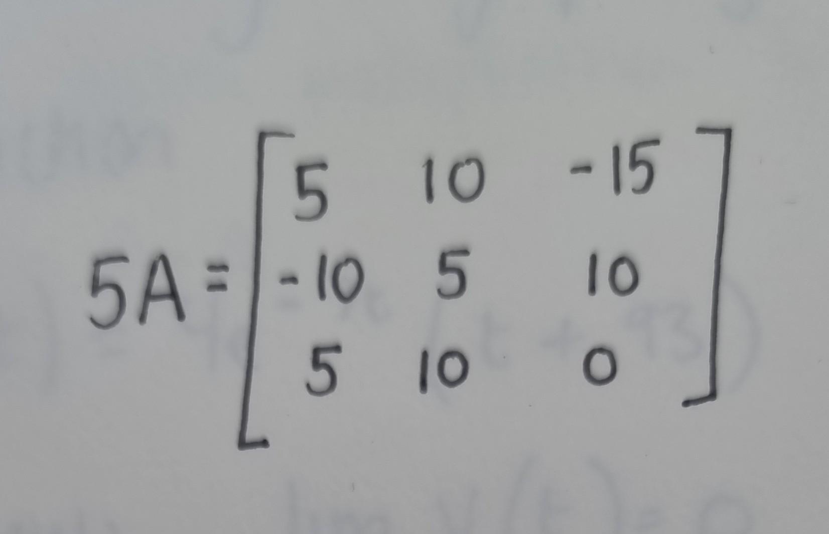 Solved 1) use matrix multiplication to gind A^2 = A•A 2) | Chegg.com
