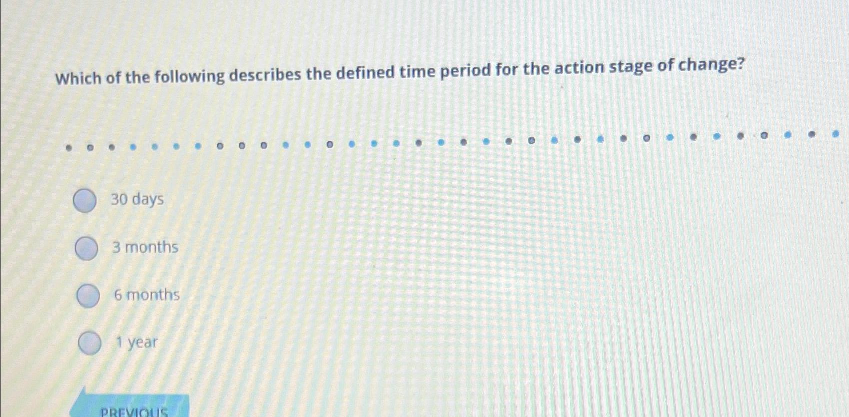 Solved Which of the following describes the defined time | Chegg.com
