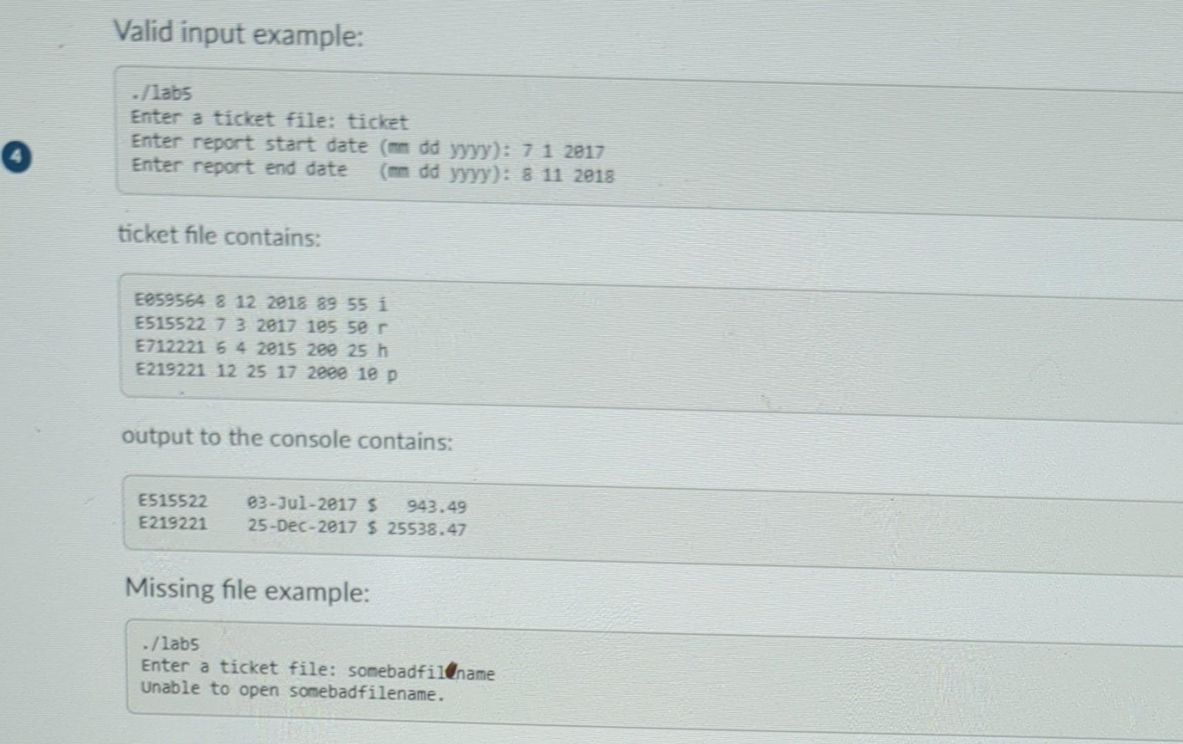 Solved Assignment You will be developing a speeding ticket | Chegg.com