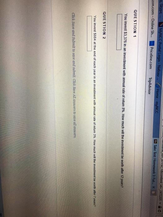 Solved * Skype. MyNCC Portal Login - Našsau ... Home - myNCC | Chegg.com