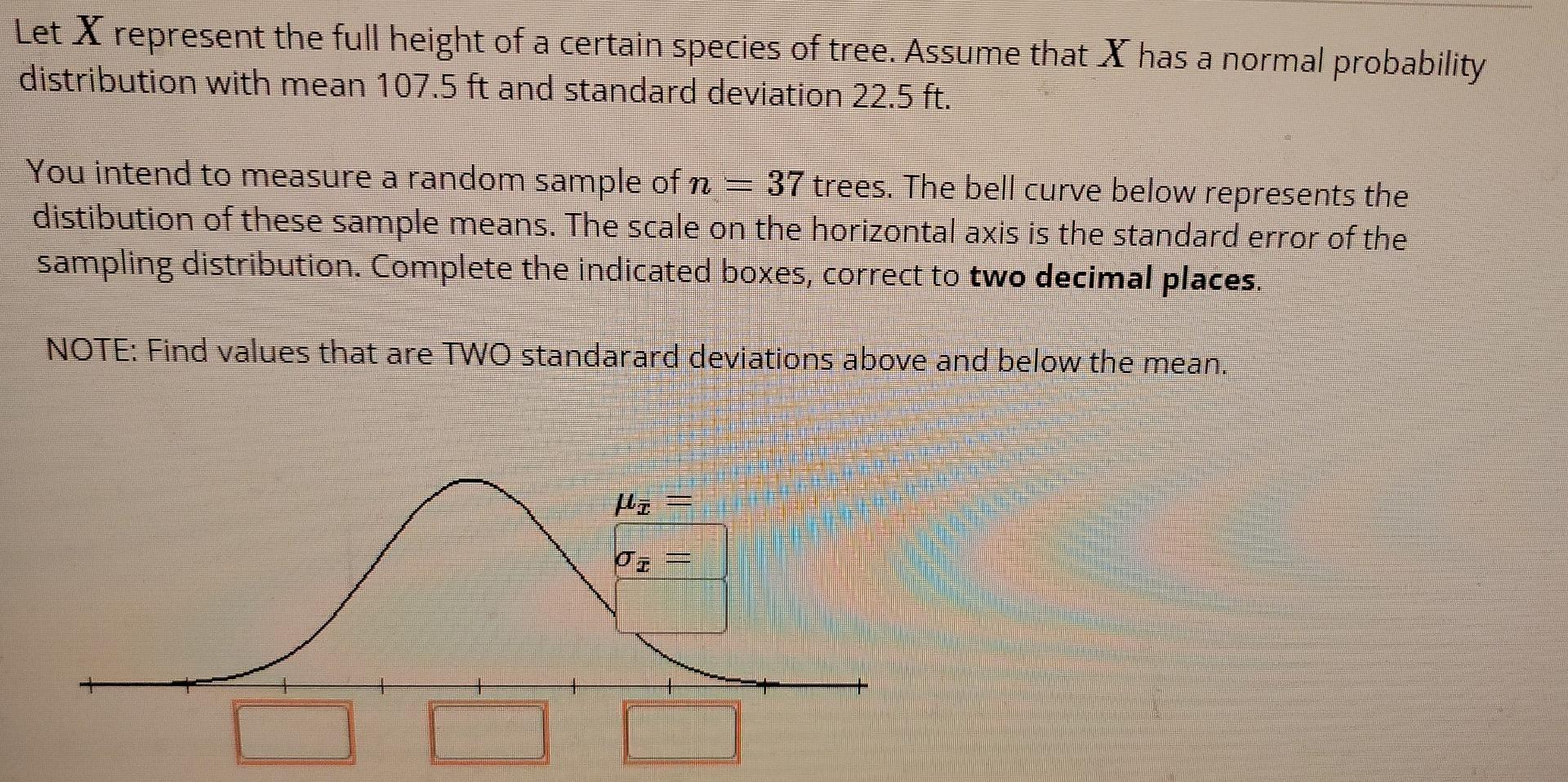 Solved Let X represent the full length of a certain species | Chegg.com