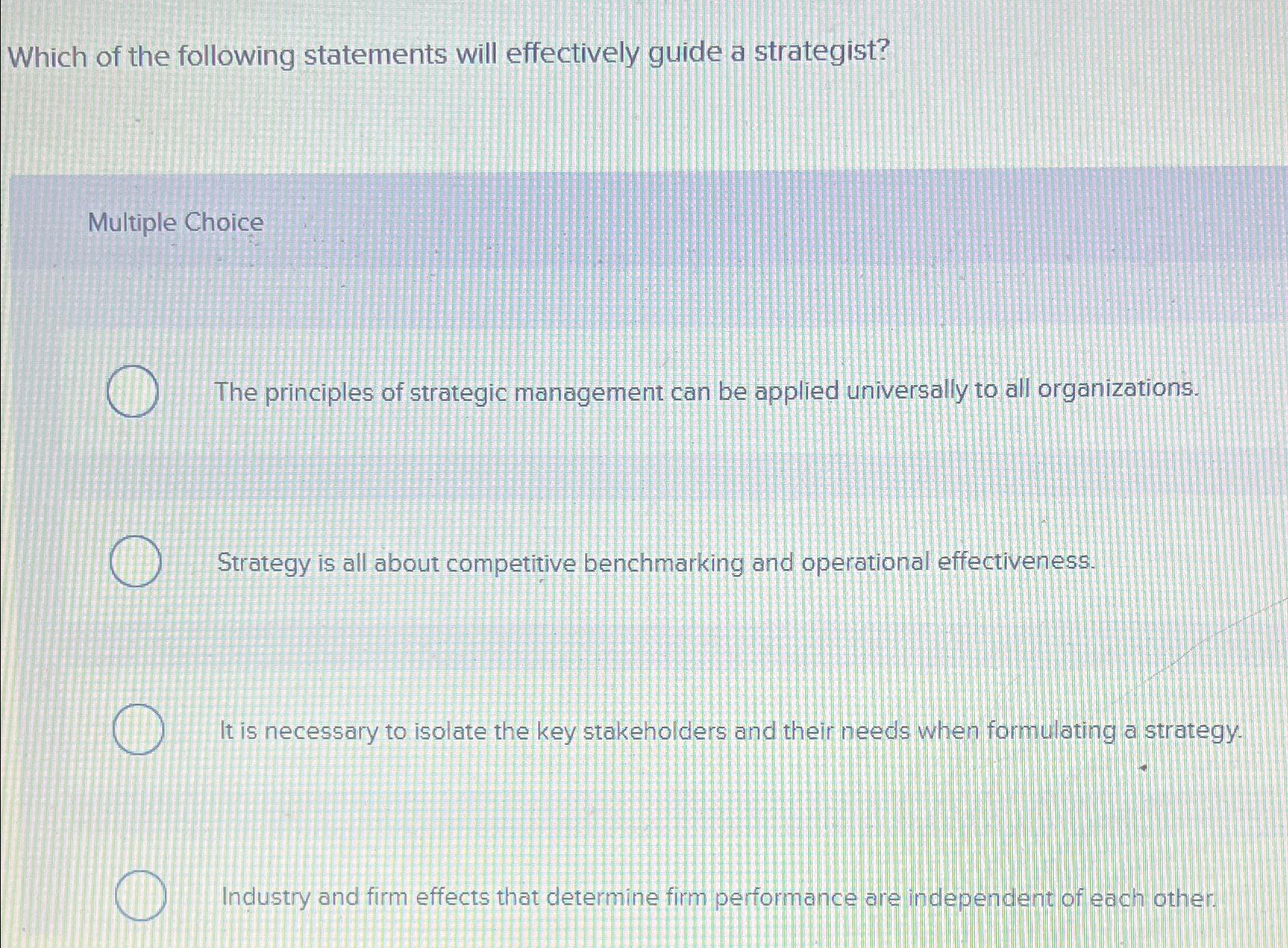 Solved Which of the following statements will effectively | Chegg.com