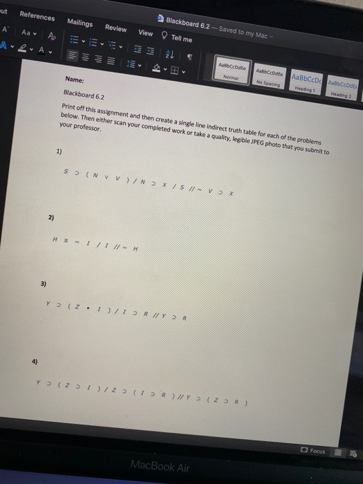 Solved aut References Mailings Blackboard 6.2 - Saved to my | Chegg.com