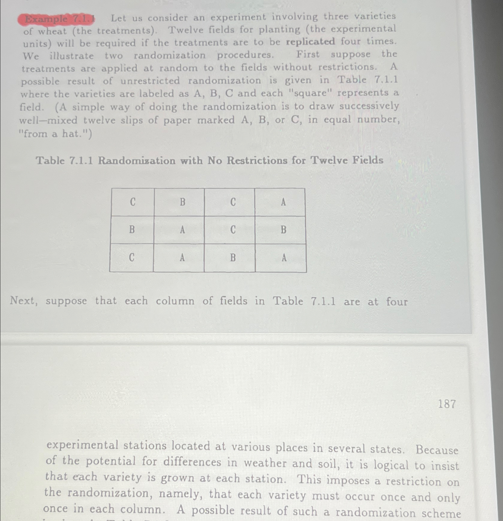 Solved Example 7.1. ﻿Let us consider an experiment involving | Chegg.com