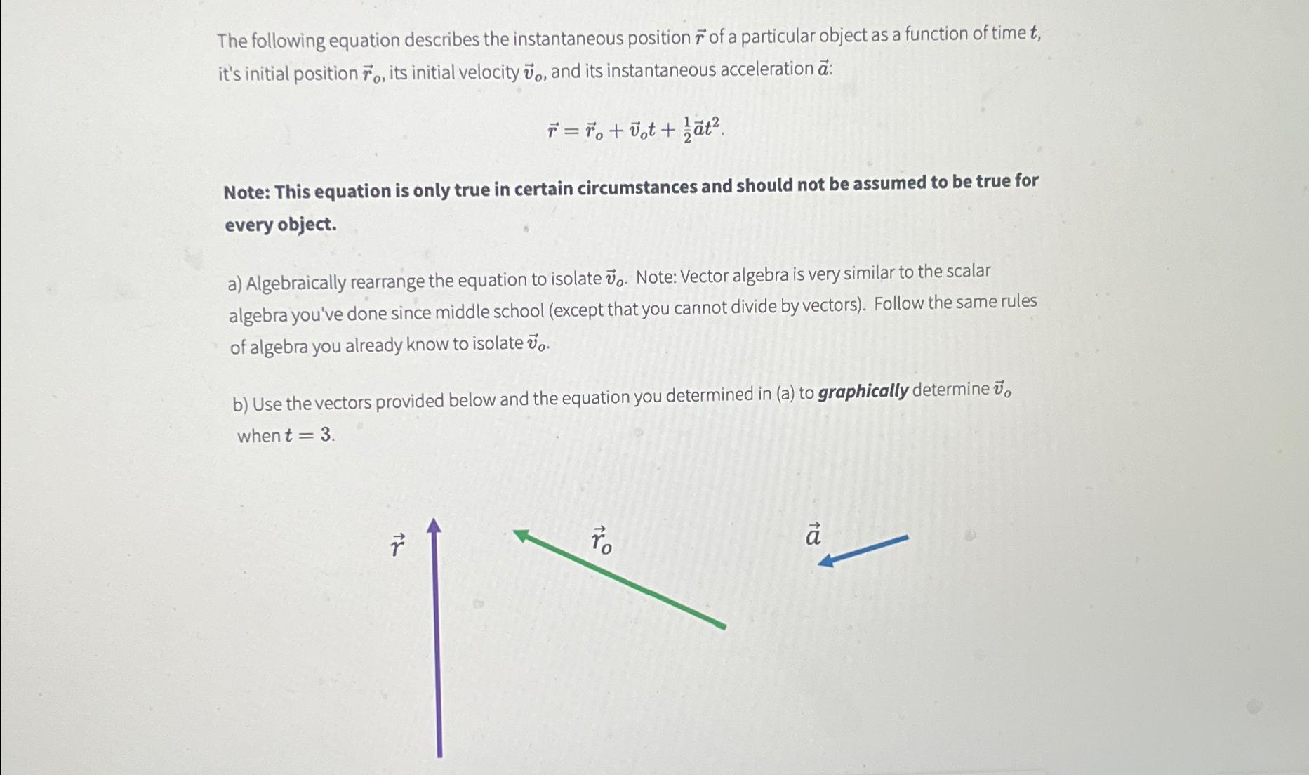 Solved The following equation describes the instantaneous | Chegg.com