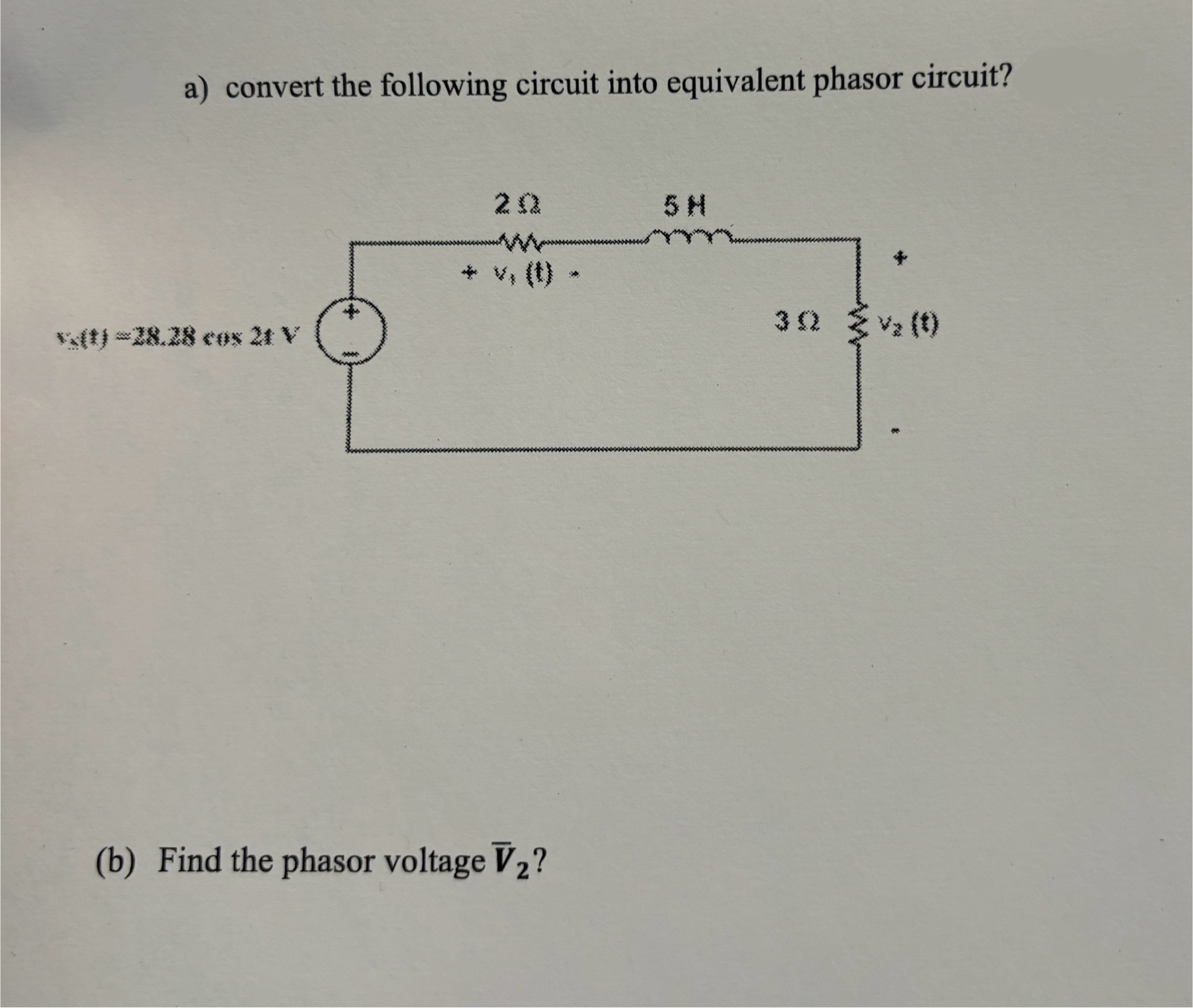 Solved a) ﻿convert the following circuit into equivalent | Chegg.com