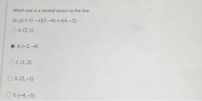 Solved Find the first component of the point of intersection | Chegg.com