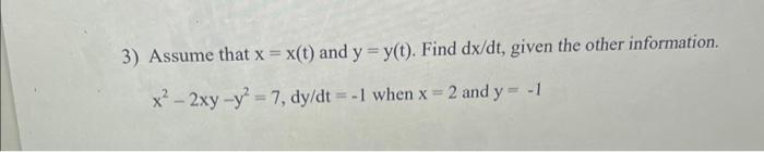 Solved 1. Find dy/dx using the chain rule. y=(x−2lnx)42. | Chegg.com