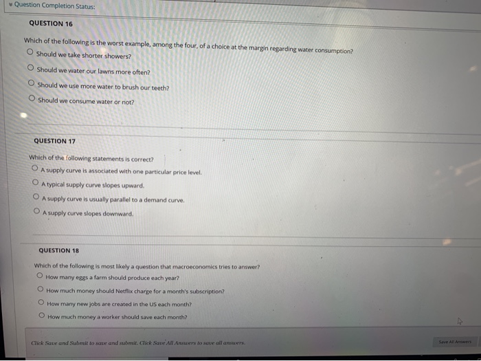 Solved Question Completion Status: QUESTION 1 Consider the | Chegg.com