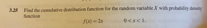 Solved 3.21 of the piecewise-linear probability density | Chegg.com