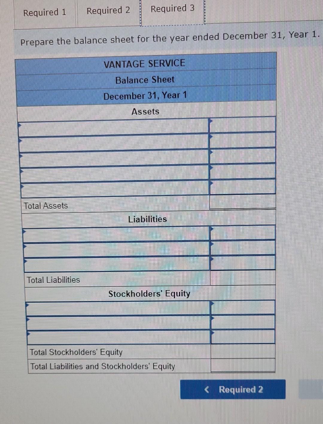 Solved Following is a list of financial statement items and | Chegg.com