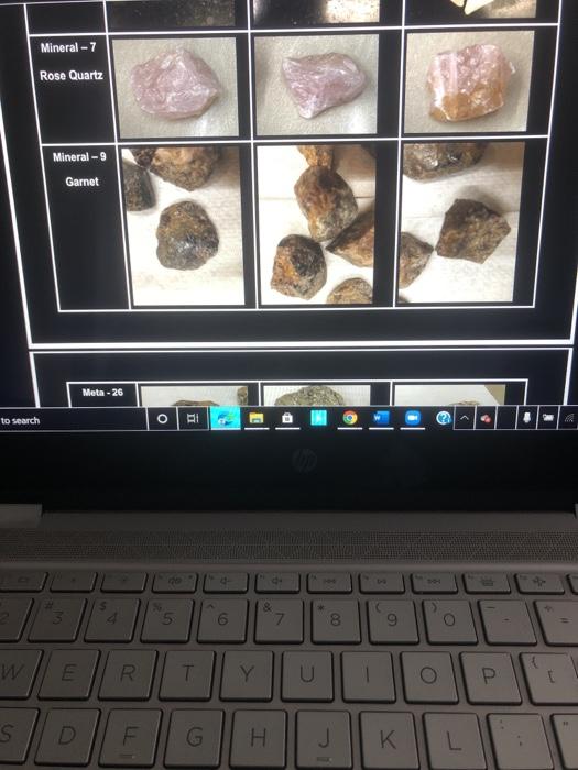 Metamorphic Rock Study Sheet Sample Texture (grain | Chegg.com