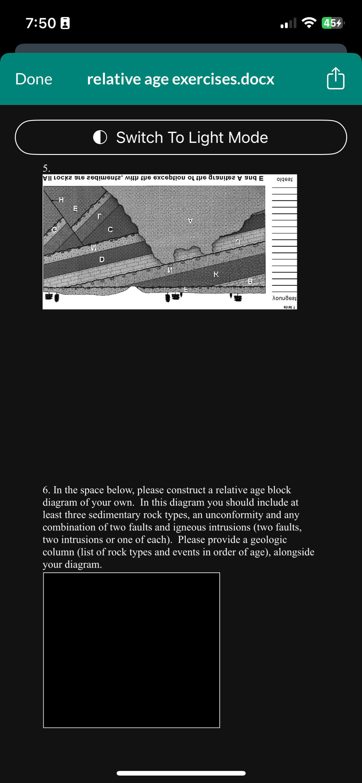 GLS100 ﻿Dynamic Earth Lab: Geologic Time-Relative | Chegg.com