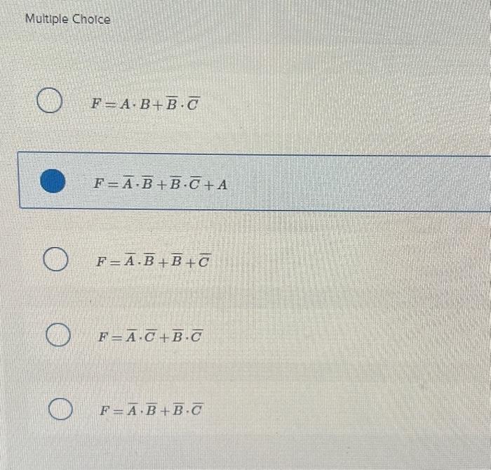 Solved Find the logic function corresponding to the given | Chegg.com