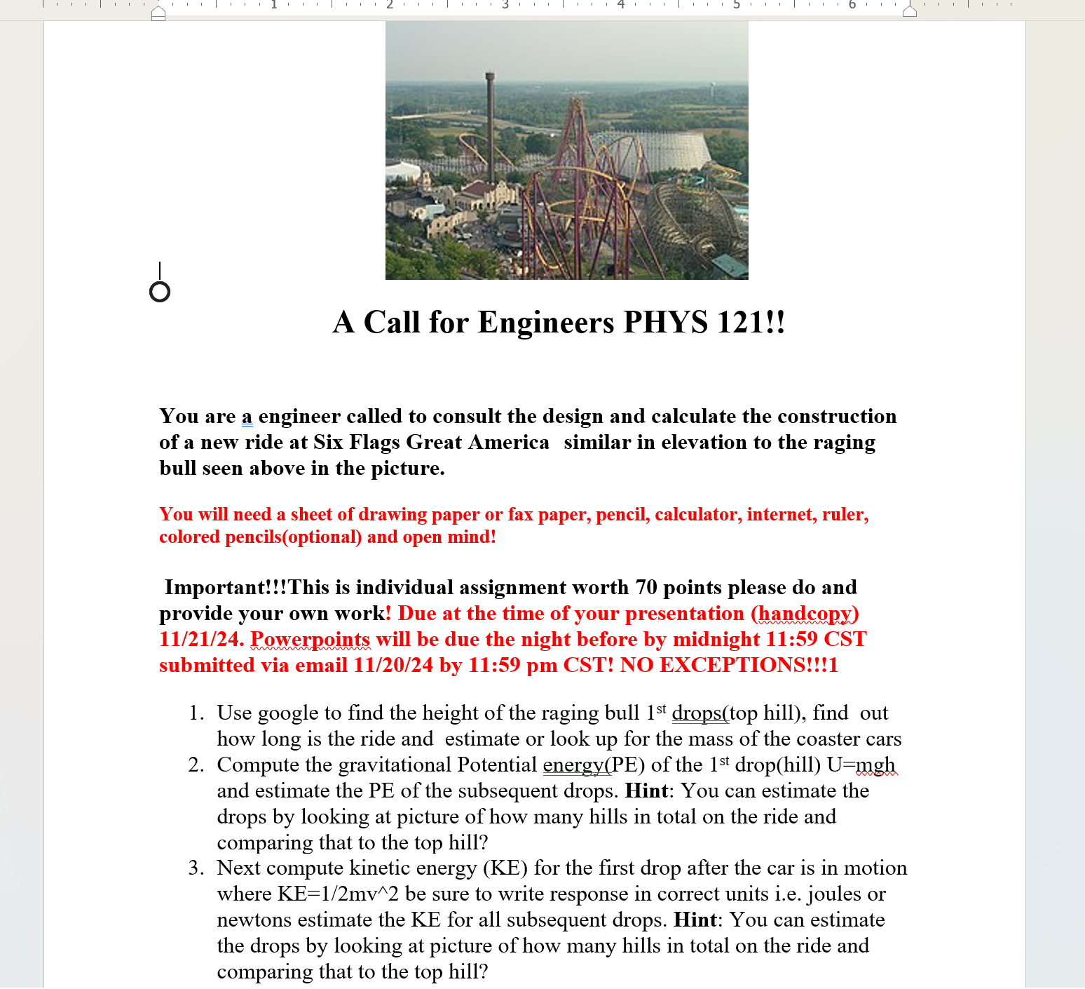 Solved by an EXPERT A Call for Engineers PHYS 121!!You are a engineer | Chegg.com