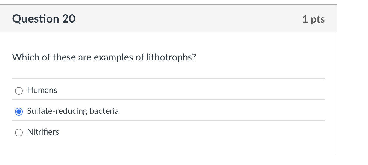 Solved Question 20Which of these are examples of | Chegg.com