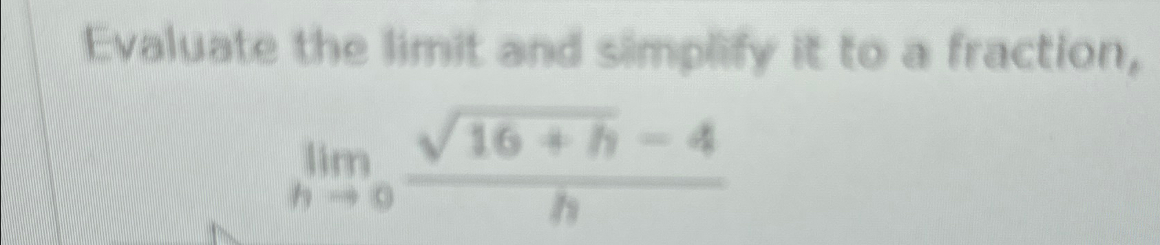 Solved Evaluate the limit and simplify it to a | Chegg.com