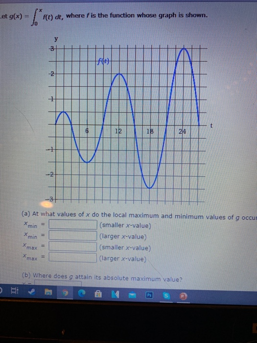 Solved et 969 = 6** R(I) dt, where fis the function whose | Chegg.com