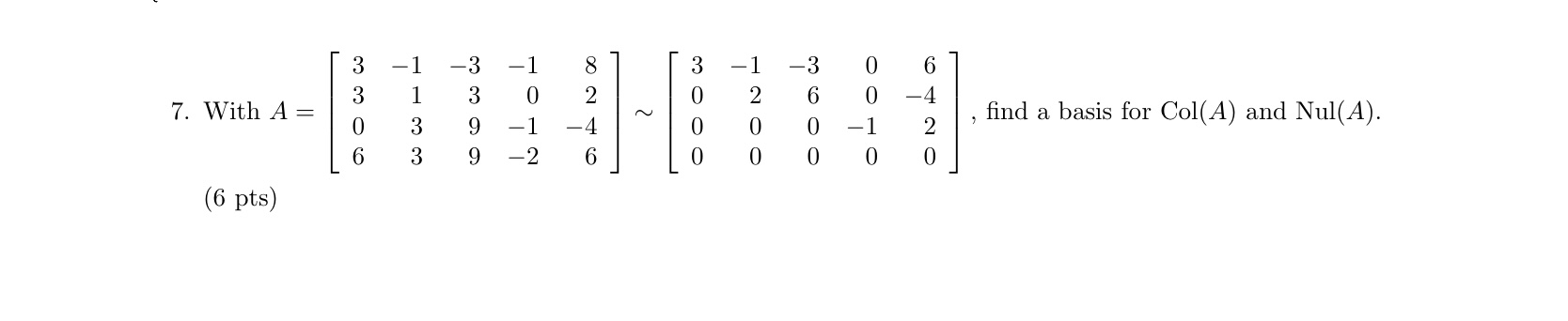 Solved Construct a 3 \times 3 ﻿matrix A and a vector b such | Chegg.com