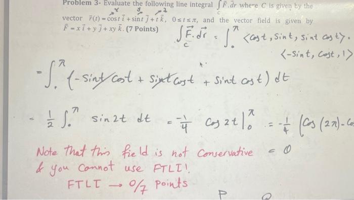 Solved −sint,cost,1 =∫π(−sint/cost+sintcost+sintcost)dt | Chegg.com