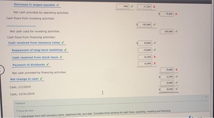 Solved Exercise 11-47 (Algorithmic) Preparing the Statement | Chegg.com