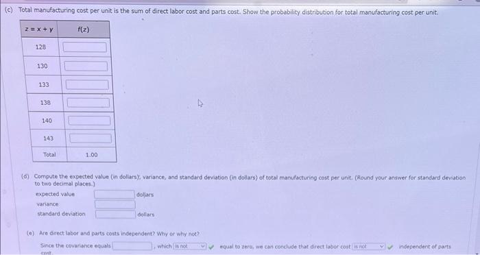 Solved A company has developed a design for a high-quality | Chegg.com
