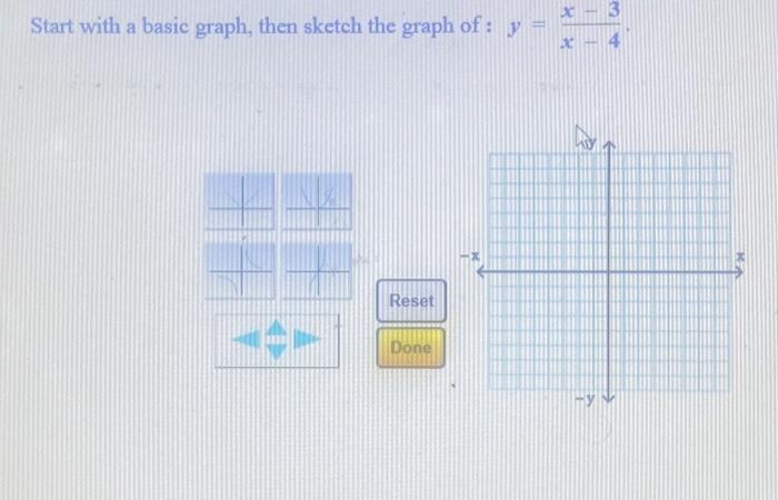 Solved Start with a basic graph, then sketch the graph of : | Chegg.com