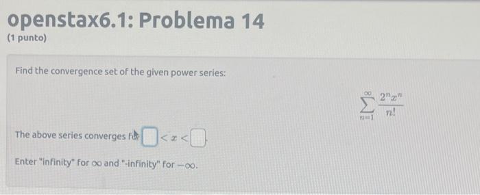 Solved openstax6.1: Problema 6 (1 punto) Resultados Consider | Chegg.com