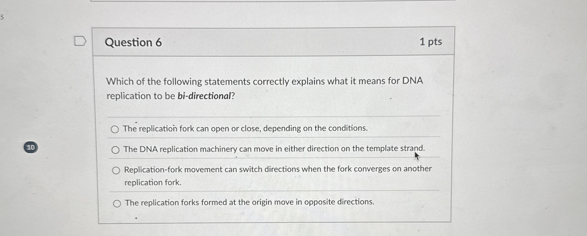 Solved Question 61 ﻿ptsWhich of the following statements | Chegg.com