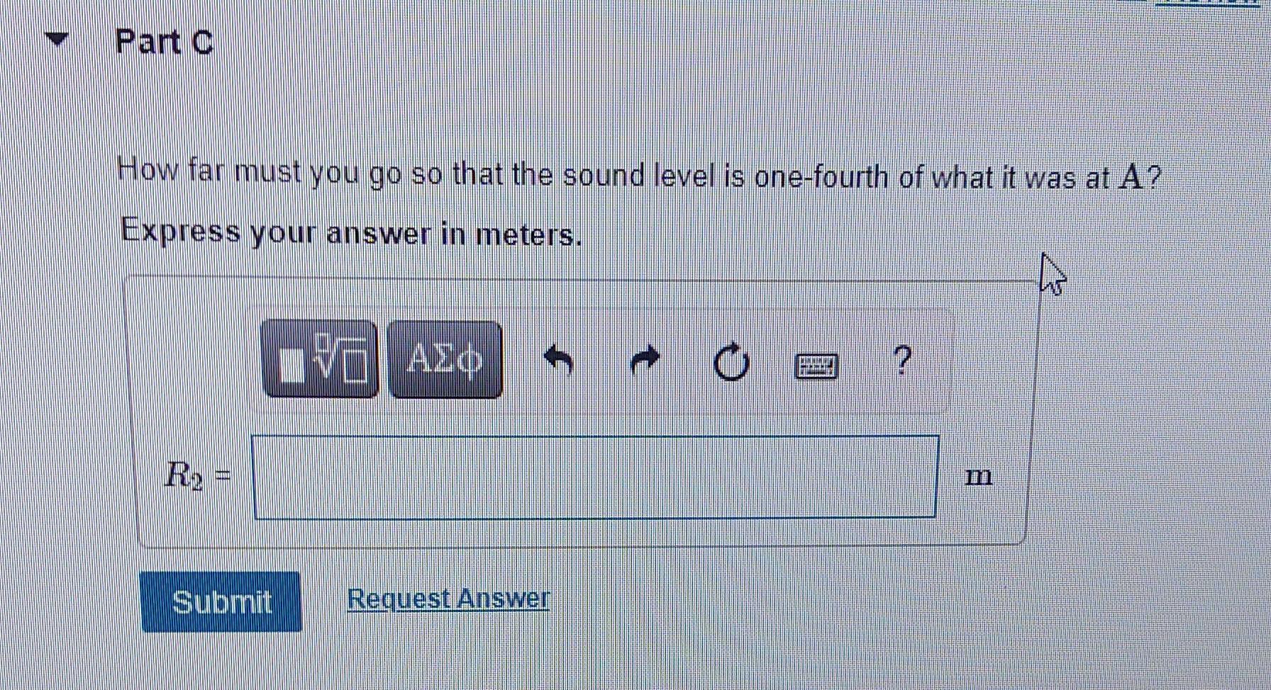Solved Part A What is the intensity of the sound at A? At | Chegg.com
