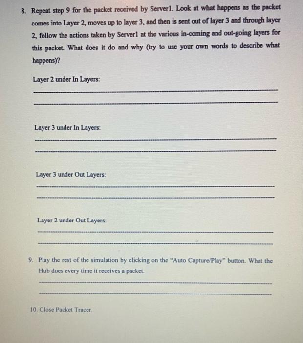 Solved Lab Work: Task 1: Simulate a Virtual Network with an | Chegg.com