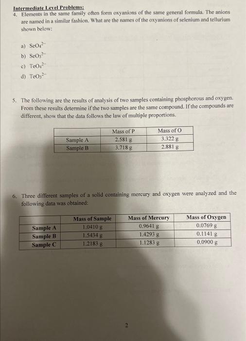 2. The isotope of an unknown element, X, has a mass | Chegg.com