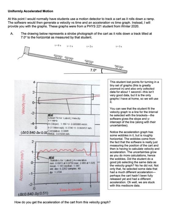 PHYS& 221 Lab Activity #2 Graphing Motion In this lab | Chegg.com