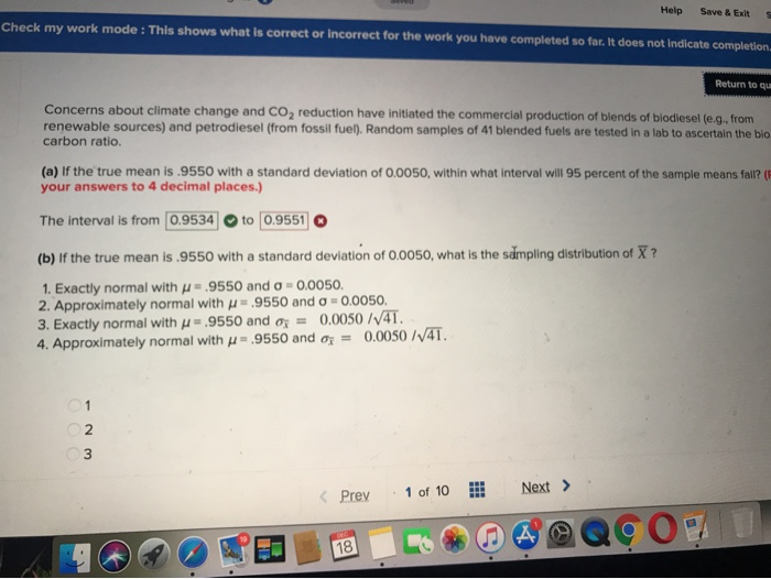 Solved Help Save & Exits Check my work mode : This shows | Chegg.com