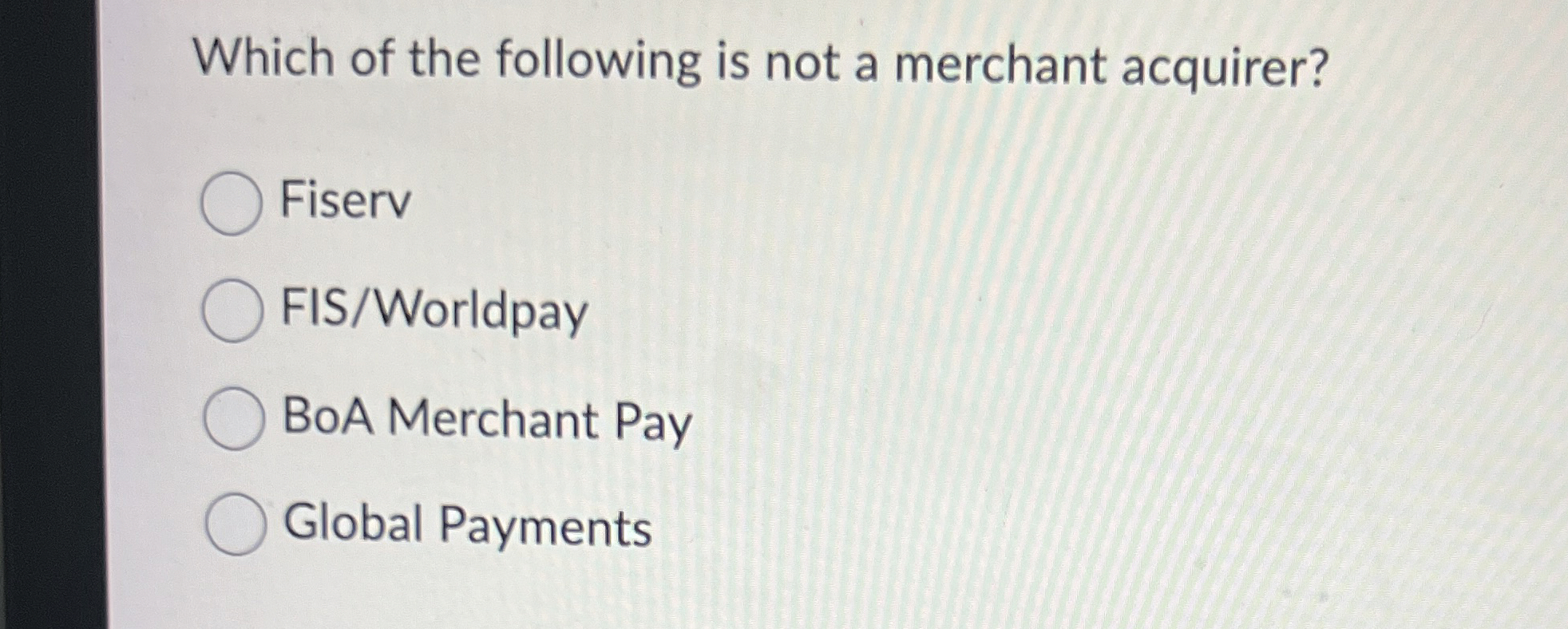 Solved Which of the following is not a merchant | Chegg.com