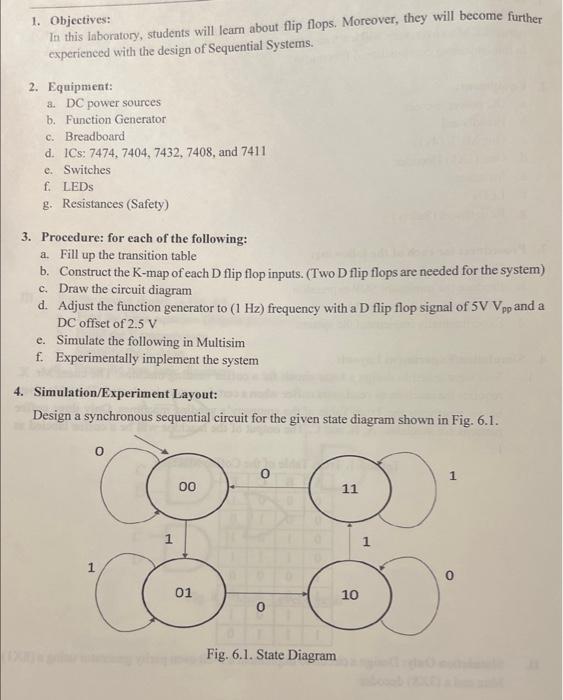 Solved 1. Objectives: In this Inboratory, students will | Chegg.com