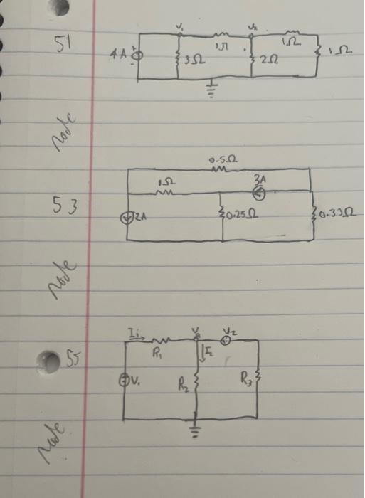 Solved solve using nodeial analysis | Chegg.com Solved solve using nodeial analysis | Chegg.com