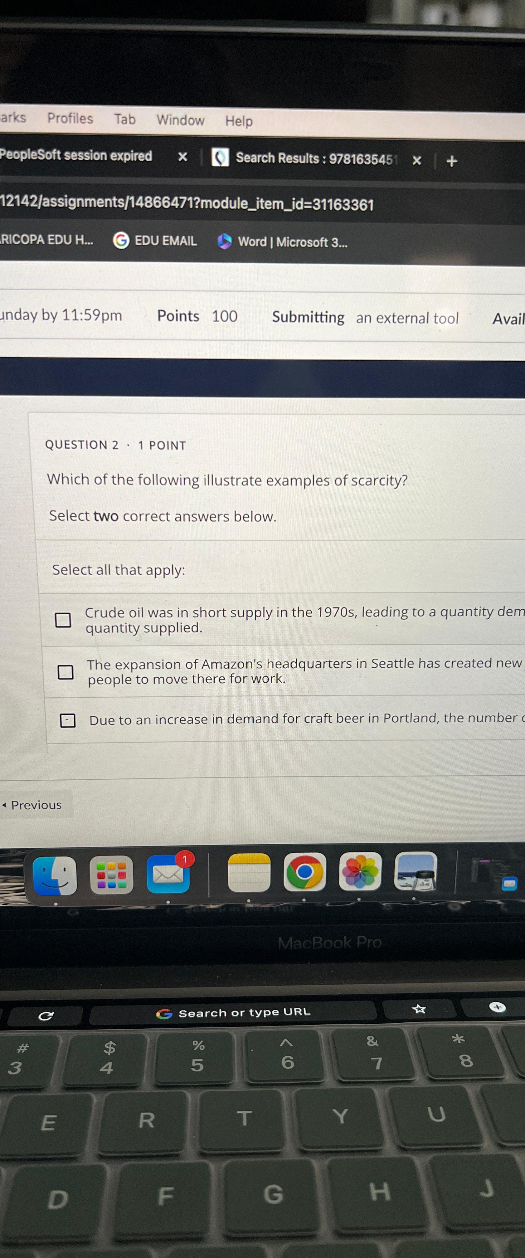 Solved QUESTION 2 - 1 ﻿POINTWhich of the following | Chegg.com